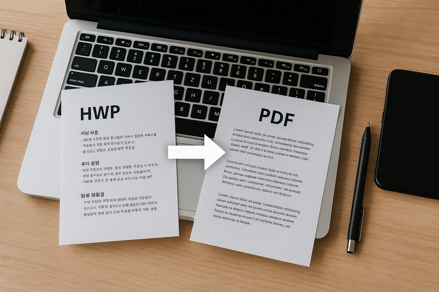 Complete Guide: Converting HWP Files to PDF Format — 2024 Methods