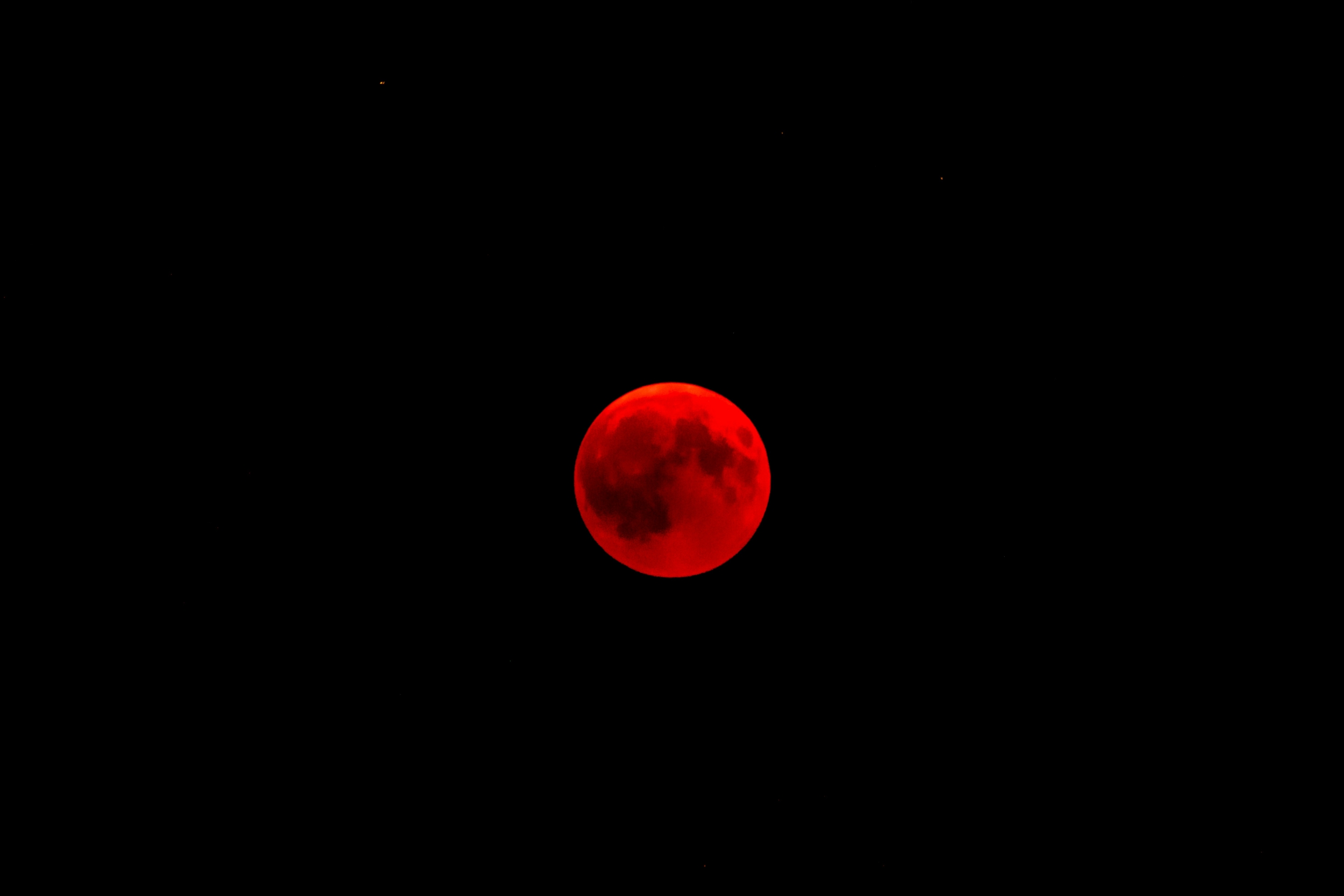 Rare Blood Moon Lunar Eclipse Illuminates the Skies Over North America